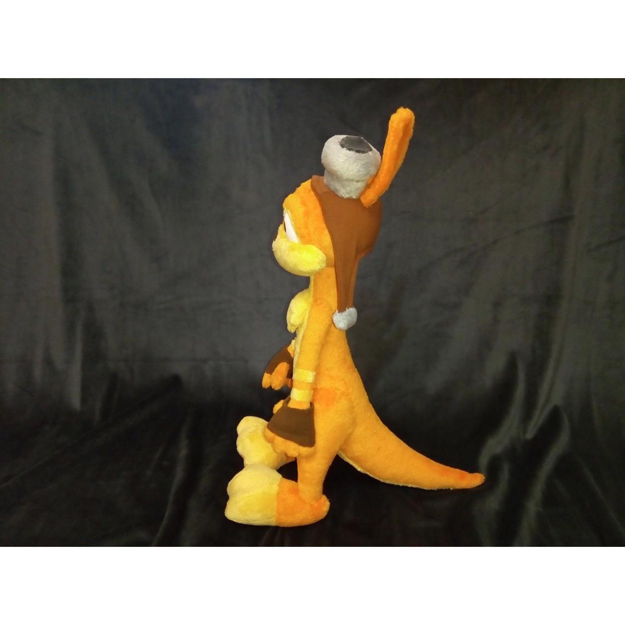 This is a sample of a plush toy Daxter from the Jak and Daxter series.