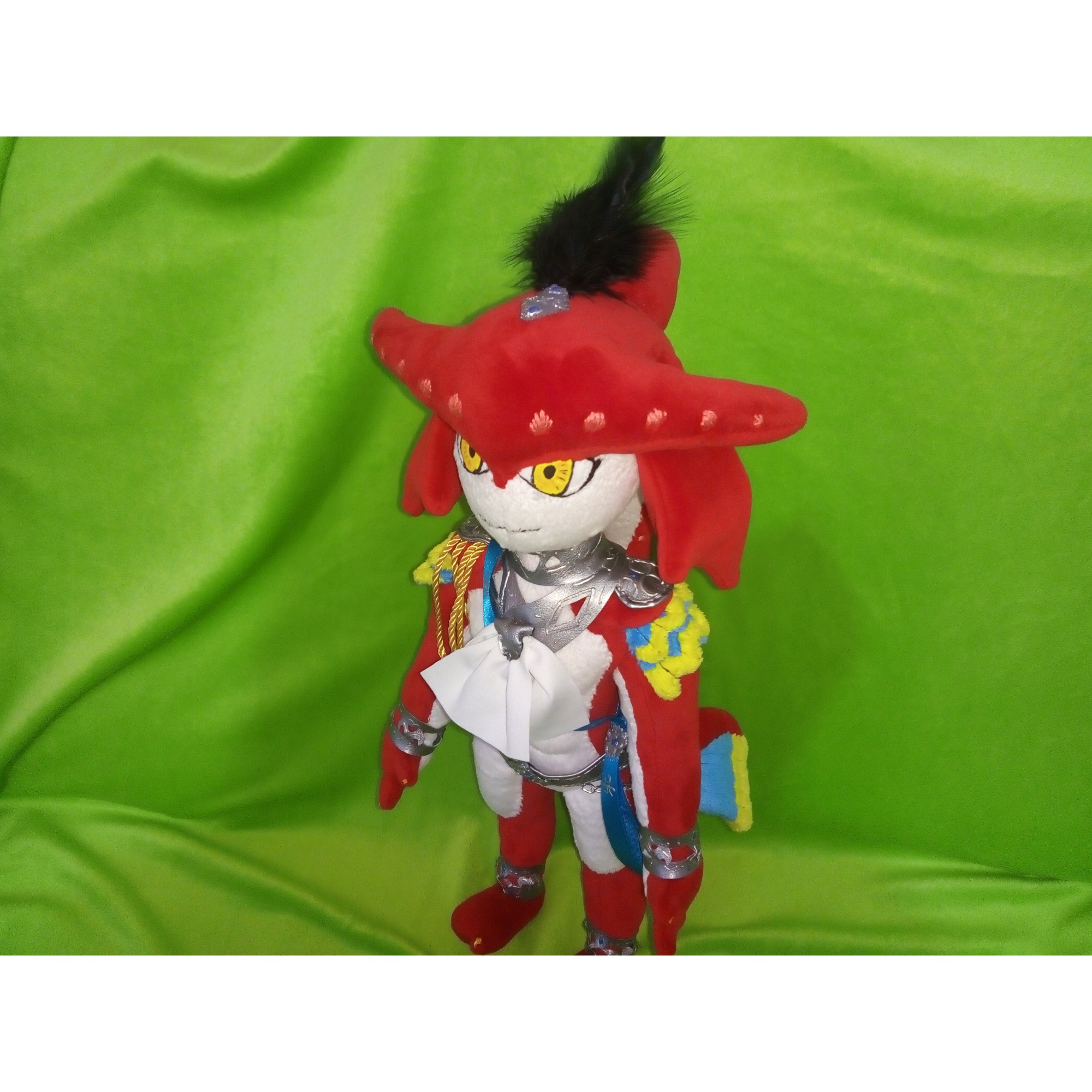 Sidon plush toy. Legenf of Zelda. Toy commission