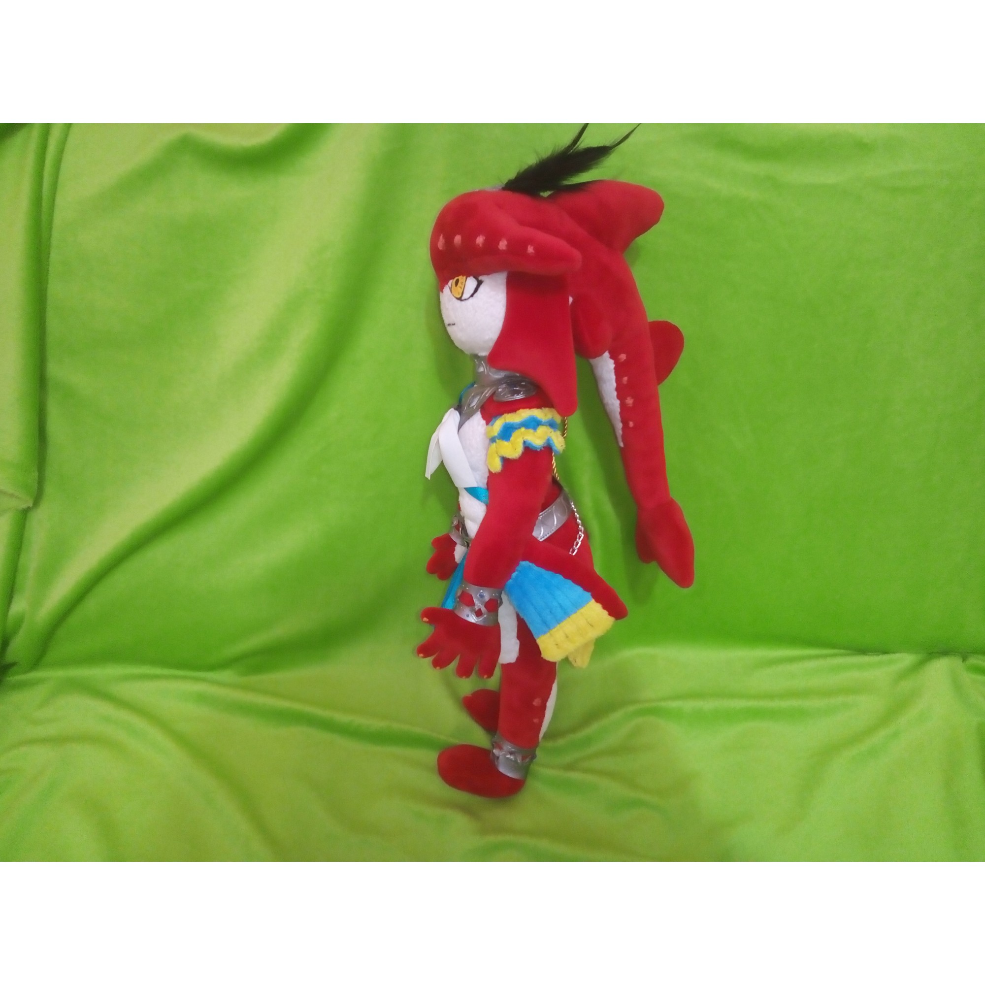 Sidon plush toy. Legenf of Zelda. Toy commission